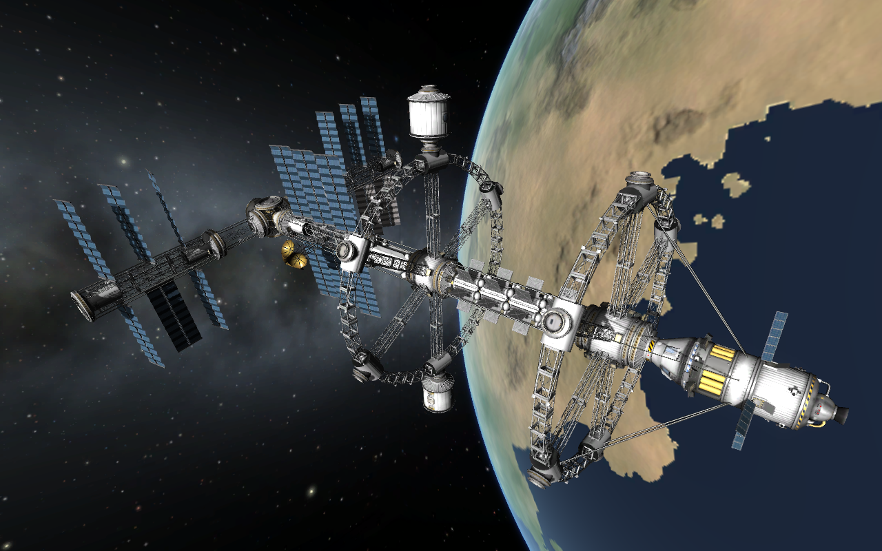 Kerbal Space Station Ring